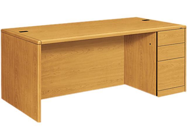 Click here for HON 10700 Single Pedestal Desk  Full-Right Pedesta... prices