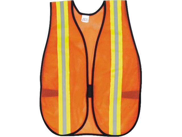 Click here for MCR Safety V201R Orange Safety Vest  2 Reflective... prices