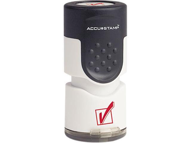 Click here for ACCUSTAMP 035658 Accustamp Pre-Inked Round Stamp w... prices