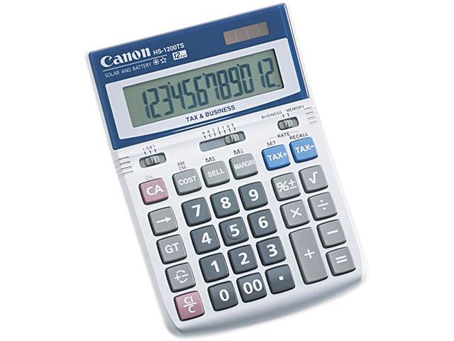 Click here for Canon USA 7438A023AA HS1200TS Minidesk Calculator... prices