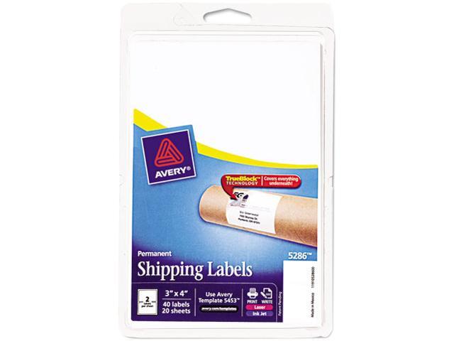 Click here for Avery Shipping Labels Laser/Inkjet 3x4 40 Labels/P... prices