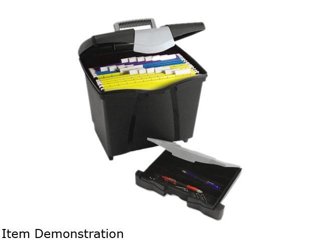 Click here for Storex 61523U01C Portable File Storage Box w/Drawe... prices