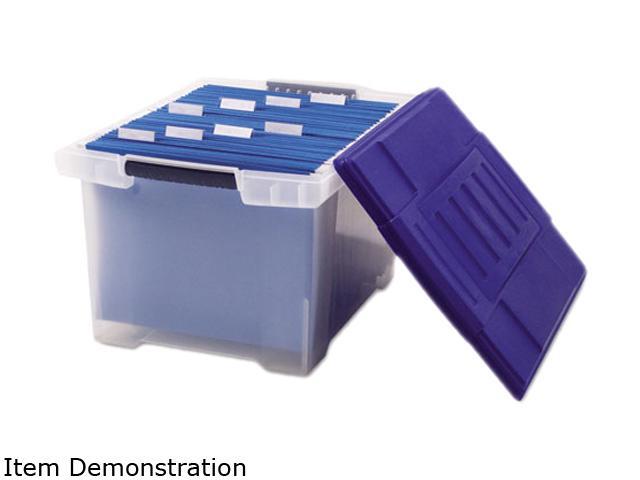 Click here for Storex 61508U01C Plastic File Tote Storage Box  Le... prices