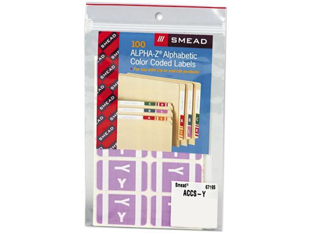 Click here for Smead 67195 Alpha-Z Color-Coded Second Letter Labe... prices