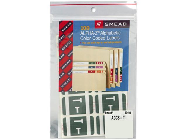Click here for Smead 67190 Alpha-Z Color-Coded Second Letter Labe... prices