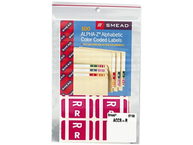 Click here for Smead 67188 Alpha-Z Color-Coded Second Letter Labe... prices