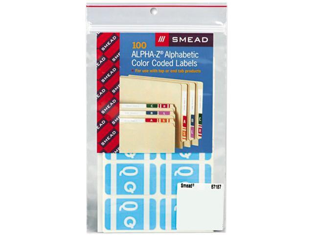 Click here for Smead 67187 Alpha-Z Color-Coded Second Letter Labe... prices