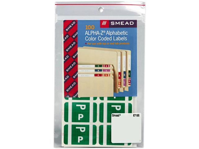 Click here for Smead 67186 Alpha-Z Color-Coded Second Letter Labe... prices