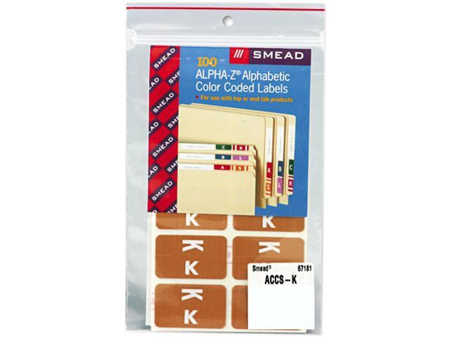 Click here for Smead 67181 Alpha-Z Color-Coded Second Letter Labe... prices