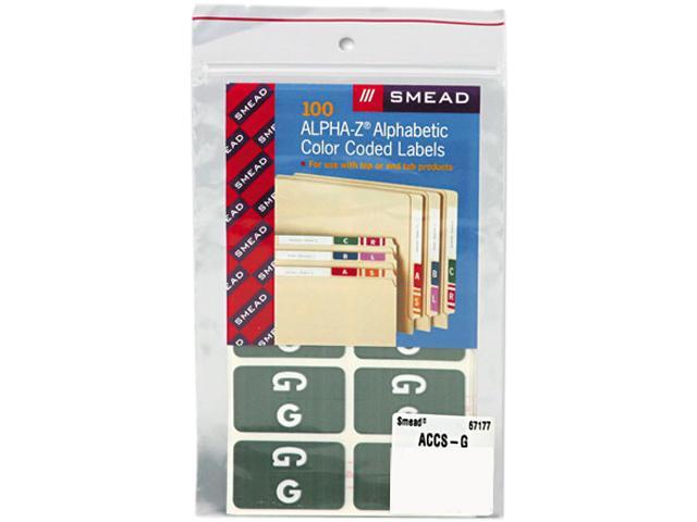 Click here for Smead 67177 Alpha-Z Color-Coded Second Letter Labe... prices