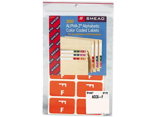 Click here for Smead 67176 Alpha-Z Color-Coded Second Letter Labe... prices
