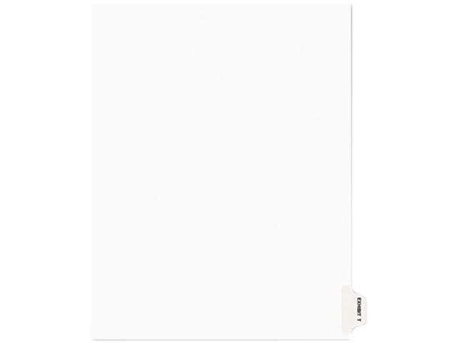 Click here for Avery-Style Preprinted Legal Side Tab Divider Exhi... prices