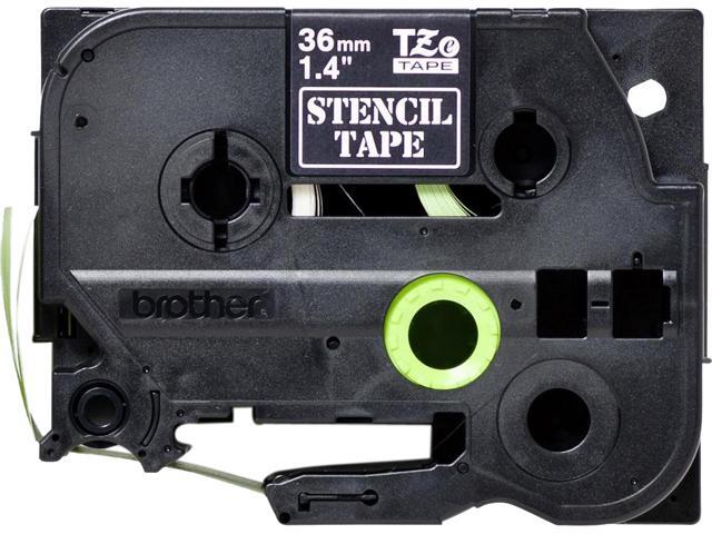 Click here for Brother STe-161 Stencil Tape Cassette - Black  36m... prices