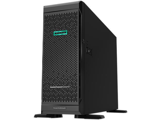 Click here for HPE ProLiant ML350 G10 Tower 4LFF NHP S100i 500W P... prices