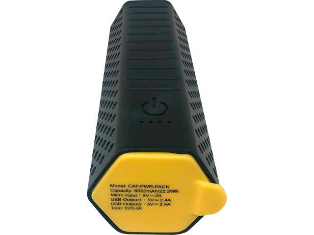 Click here for CAT Black 6000 mAh Power Pack Dual USB 3.4 Amp CAT... prices