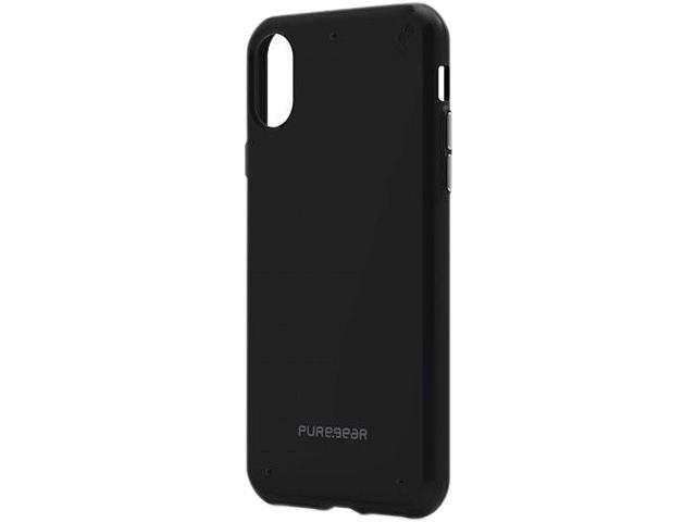Click here for PureGear Slim Shell Black/Black Case for iPhone X... prices