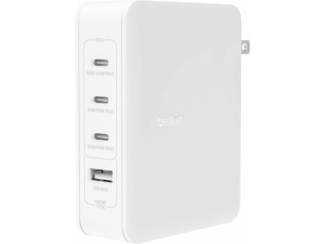 Click here for Belkin 140W 4-Port GaN Wall Charger  White prices