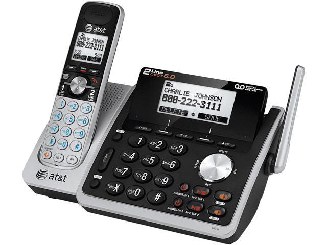 Click here for AT & T TL88102 DECT 6.0 2-Line Expandable Corded/C... prices