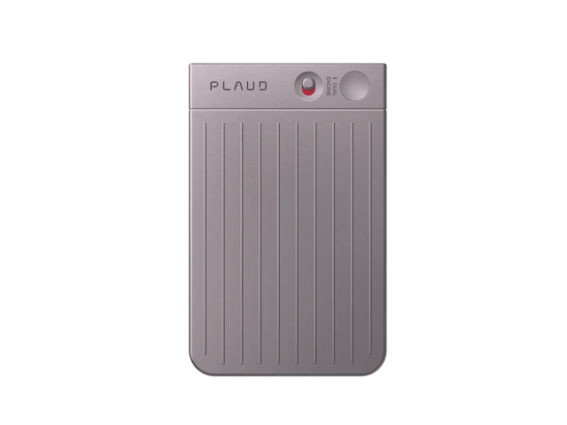 PLAUD Note AI Voice Recorder w/ Black Magnetic Case  AI Transcribe & Summarize  Support 112 Languages  AI Notetaker for Lectures and Meetings.