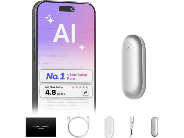 Click here for PLAUD NotePin AI Voice Recorder (64GB Memory) AI T... prices