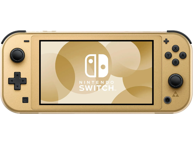 Click here for Nintendo Switch Lite: Hyrule Edition with Bonus Ni... prices