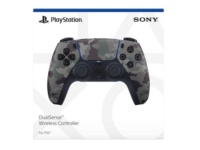Sony DualSense Wireless Controller for PlayStation 5 - Gray Camouflage - Dark Grey