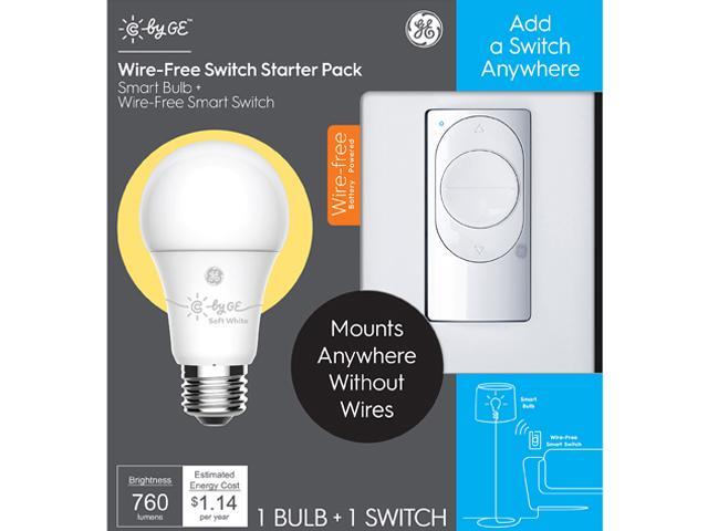 Click here for C by GE LED Soft White A19 Smart Bulb + Wire-Free... prices