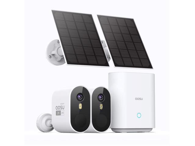 Click here for Aosu Solar Wireless Outdoor Security Camera System... prices