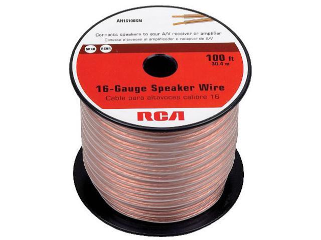 Click here for RCA Model AH16100SR 100 ft 16-Gauge Speaker Wire prices