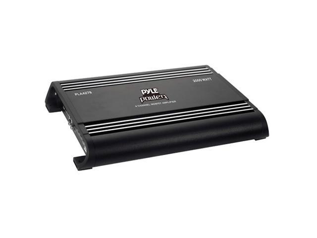 Pyle 4-Channel Bridgeable Mosfet Car Amplifier  2000 Watts - Black
