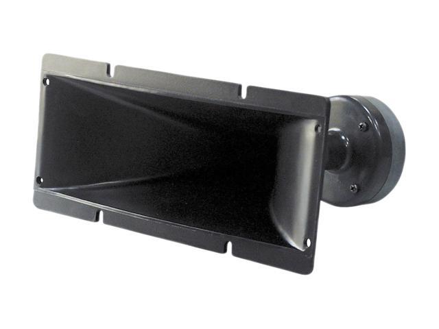 Pyle "4 x 10 Horn Tweeter Speaker - High-Quality Audio Component for Home & Car Audio Systems - Black