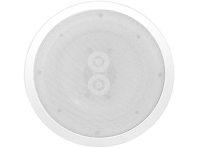 Pyle PWRC62 6.5 Weather Proof 2-Way In-Ceiling/In-Wall Stereo Speaker - 300W  Single Speaker - White