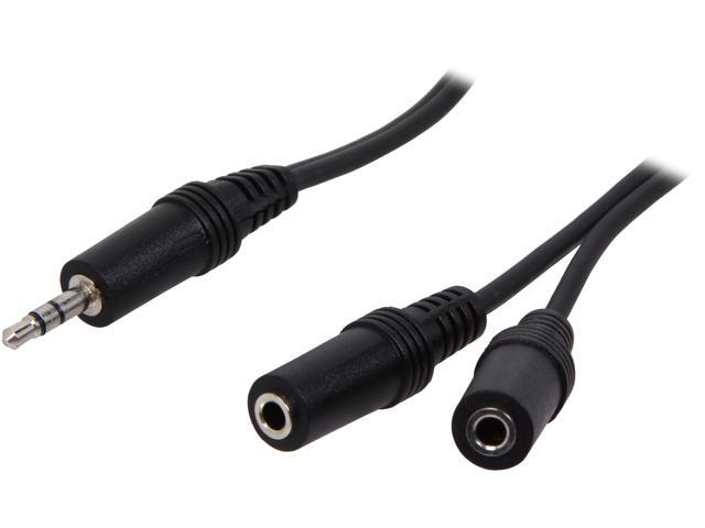 Click here for C2G 40427 One 3.5mm Stereo Male to Two 3.5mm Stere... prices