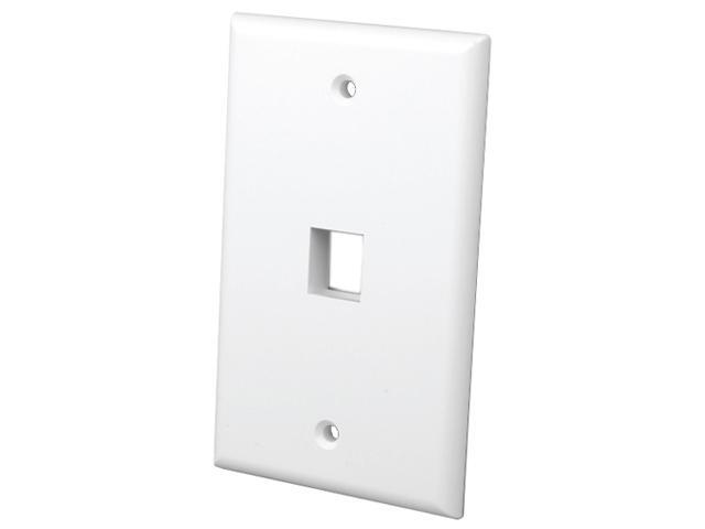 Click here for Vanco 820101 1 Port White Multi-Media Keystone Wal... prices