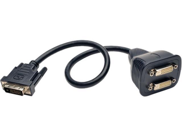 Click here for Tripp Lite P564-001 Black Male to 2 Female DVI-D Y... prices