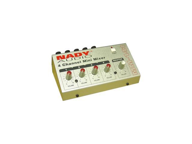 Click here for Nady MM-141 4-Channel Mini Mixer prices