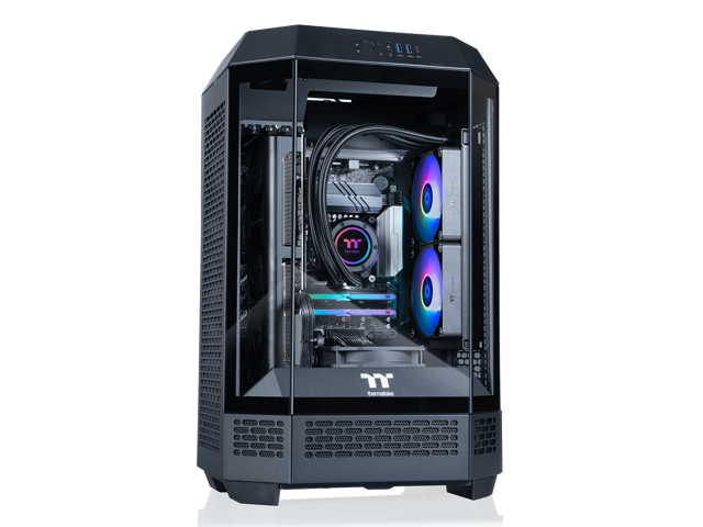 Click here for Thermaltake Gaming Desktop PC T3BK-B650-97X-LCS AM... prices