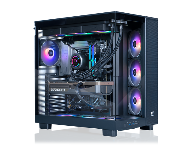 Click here for Thermaltake LCGS View 9590-380XL Gaming Desktop (A... prices