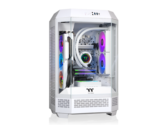 Click here for Thermaltake Gaming Desktop PC T3WT-B650-96X-LCS AM... prices