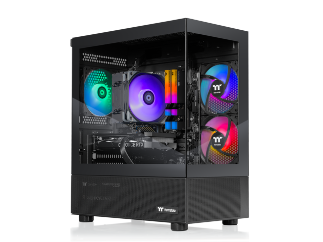 Click here for Thermaltake Gaming Desktop PC V17B-B76R-560-LCS In... prices
