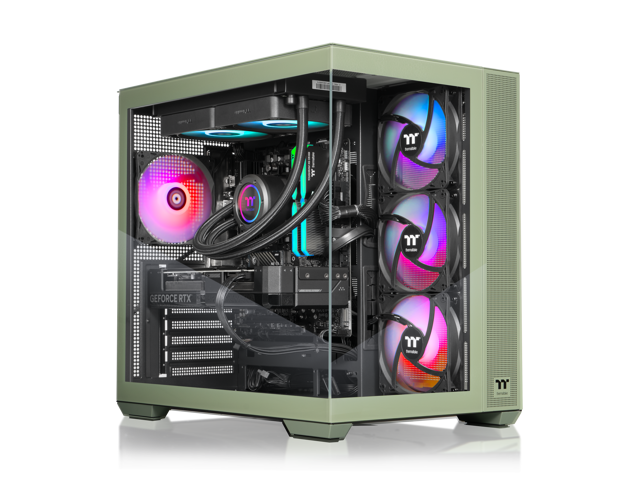 Click here for Thermaltake LCGS View 9770M-380 Gaming Desktop (AM... prices