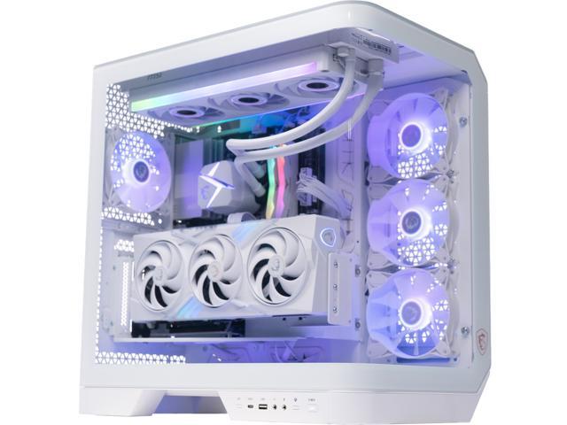 Click here for MSI Vision (Tower) Gaming Desktop White  AMD R9-99... prices