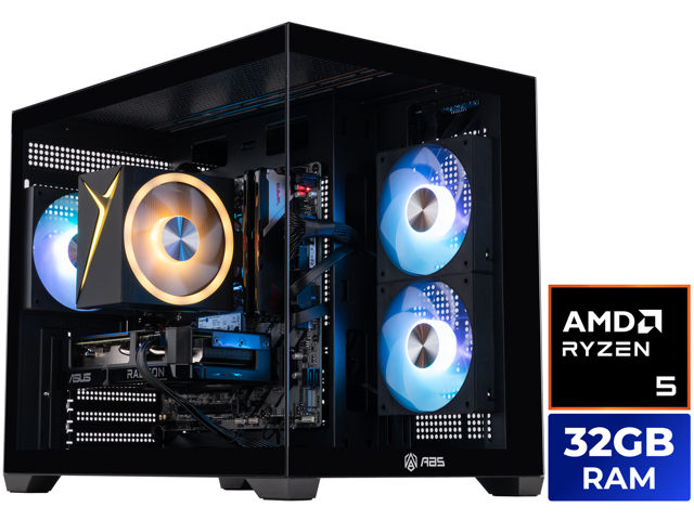 Click here for ABS Flux II Ruby Gaming PC - Windows 11 - AMD Ryze... prices