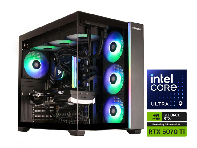 Click here for STORMCRAFT Gaming PC Intel Core Ultra 9 285 NVIDIA... prices
