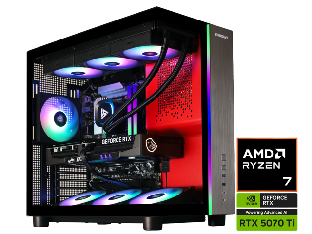 Click here for STORMCRAFT Gaming PC PHANTOM AMD RYZEN 7 9800X3D N... prices