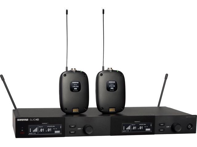 Click here for Shure SLXD14D-G58 Dual Channel Wireless System prices