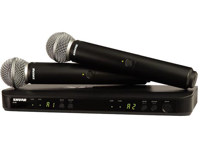Click here for Shure BLX288/SM58-H10 Wireless Dual Vocal System w... prices