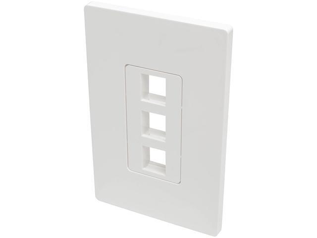 Click here for Tripp Lite Single-Gang 3-Port Universal Keystone W... prices