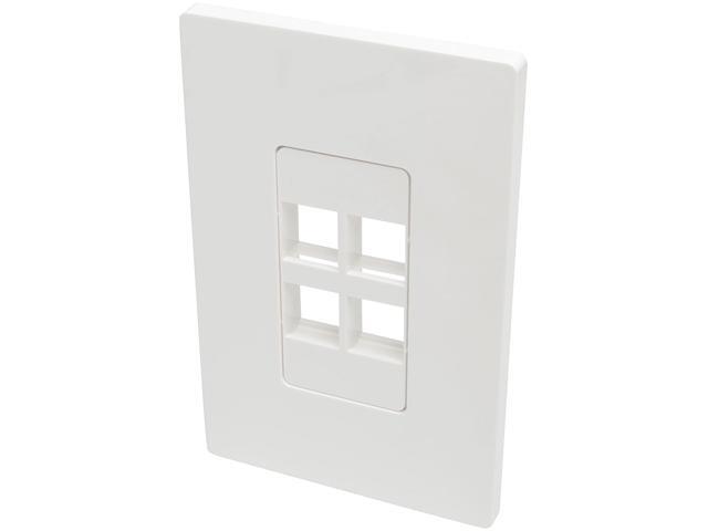 Click here for Tripp Lite Single-Gang 4-Port Universal Keystone W... prices
