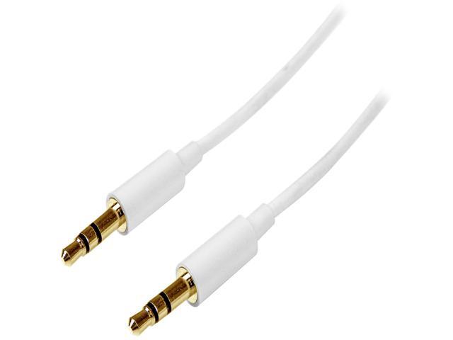 Click here for StarTech. com MU2MMMSWH 6.5 ft. White Slim 3.5mm S... prices